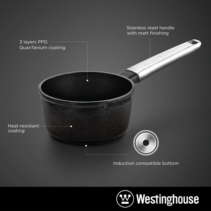 Non-stick Sauce & Milk Pan, Cast Aluminum, 2 Qt., 7" (18cm) – MASTERPAN